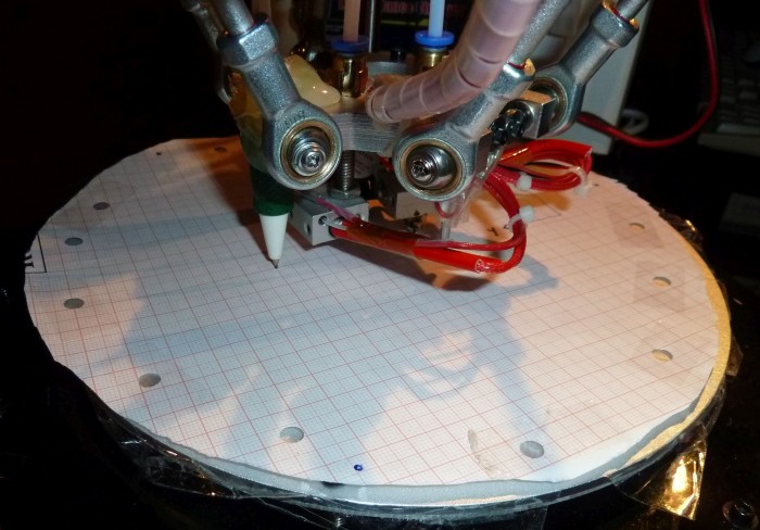 3D delta printer improvements (X/Y calibration, temperature) | Work-is ...