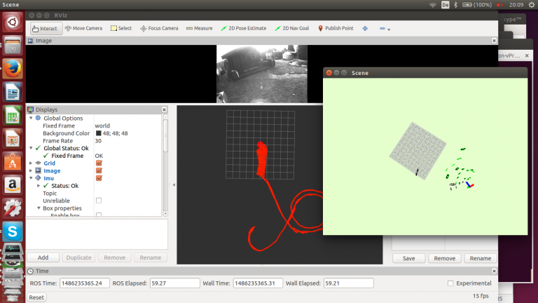 ROS visual inertial odometry (VIO) using monocular camera | Work-is-Playing